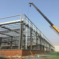 China Prefabricated Steel Structure Plant Q355 Q235 Erection Maize Processing Mill Workshop for sale
