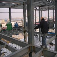 China Prefab Space Frame Steel Structure Building Metal Warehouse Construction for sale