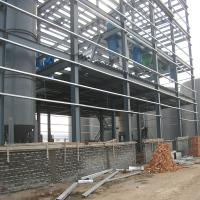 China Prefab Space Frame Steel Structure Building Metal Warehouse Construction for sale
