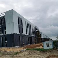 China Fast Build Steel Structure Warehouse Building Large Span Light Steel Frame Construction for sale
