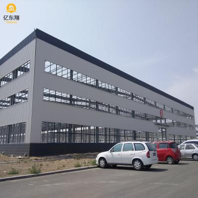 China Q235 Q345B Steel Structure Workshop Building With Galvanized Purlin Roof Structure for sale