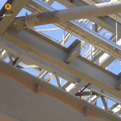 China Customizable Steel Frame Building Construction with Aluminum Sliding Windows 50-150mm for sale