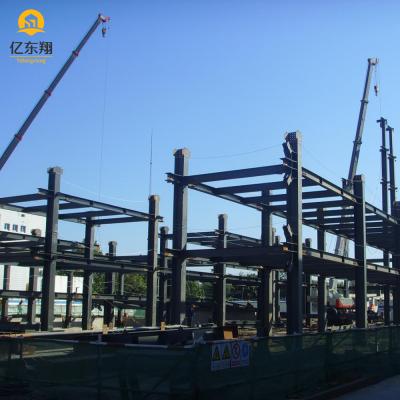 China Galvanized Steel Structure Shed Construction Outdoor Metal Frame Storage Shed for sale