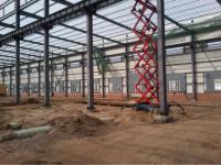 China Customizable Steel Structure Warehouse With H Section Frame And Steel Color Sheet Wall Panel for sale
