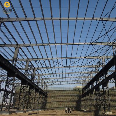 China Industrial Prefaricated Steel Frame Building Construction Warehouse Eco Friendly for sale