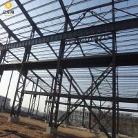 China Weather Tight Metal Shed Buildings Steel Structure Q235B Q355B With Sandwich Panel for sale