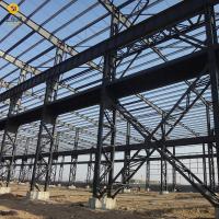 China Prefab Industrial Steel Buildings with Aluminum Alloy Windows for sale