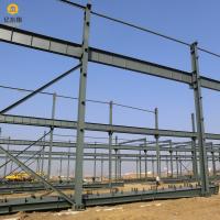 China Single Steel Sheet Roof Steel Structure Building with Welded H Steel Column for Short Installation Time Warehouse for sale