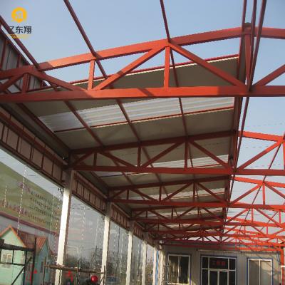 China Convenient Sliding Door Steel Structure Warehouse For Fast Installation for sale