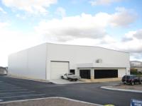 China Q235B / Q345B Industrial Steel Hangar Building Prefabricated 36m Span for sale