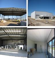 China Q235B Q345B Steel Hangar with Level 6 Earthquake Resistance for sale