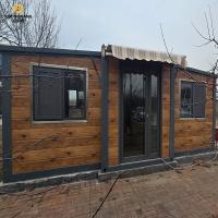 China Galvanized Steel Frame Prefab Storage Container Homes Extended Container House for sale