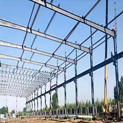 China Strong Prefabricated Steel Structure Building Steel Sheet or Sandwich Panels Ideal Wall for sale