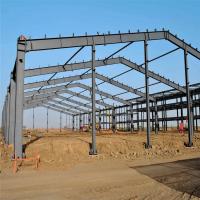 China Customizable Prefabricated Metal Building With Hot Dip Galvanised Or Painted Steel Sheet Or Sandwich Panels Walls for sale