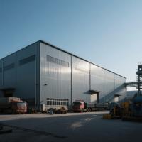 China Lightweight Prefab Small Buildings Industrial Commercial Easy Transport for sale