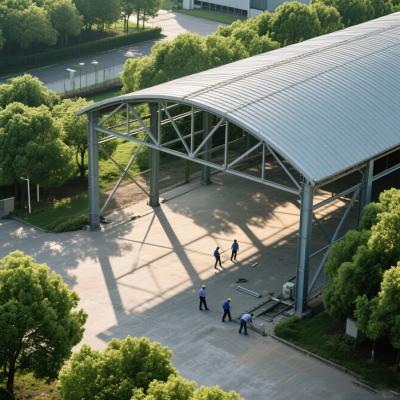 China Modern Prefab Steel Warehouse Building Designs Advanced Insulation Energy Efficiency for sale