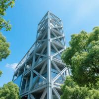 China Custom Steel Frame Building 30% Lighter Than Conventional for sale