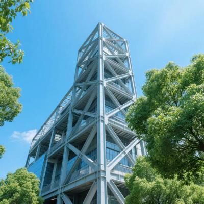 China Custom Steel Frame Building 30% Lighter Than Conventional for sale
