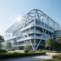China Modern Steel Frame Workshop 50-150mm Insulation Fireproof for sale