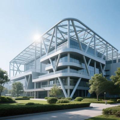 China Modern Steel Frame Workshop 50-150mm Insulation Fireproof for sale