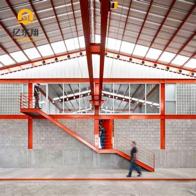 China Prefabricated Steel Structure Workshop Warehouse with Galvanized Frame for sale