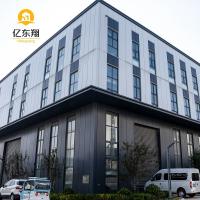 China Prefab Steel Warehouse with Sandwich Panel Walls for sale