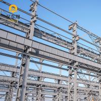 China Weather Tight Metal Shed Buildings Steel Structure Q235B Q355B With Sandwich Panel for sale