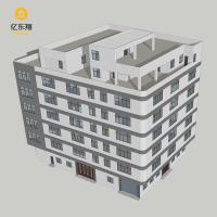 China High Adhesion Color Layers Steel Structure Building with Load-bearing Steel Frame and Recyclable Materials for sale