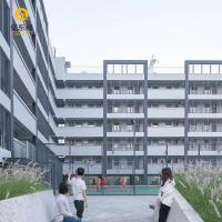 China Pre Engineered Steel Building with 50+ Years Lifespan Q355 Q235 Main Frame and 50mm-250mm Thickness Panels for sale
