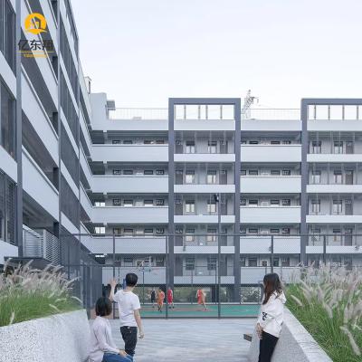 China Pre Engineered Steel Building with 50+ Years Lifespan Q355 Q235 Main Frame and 50mm-250mm Thickness Panels for sale