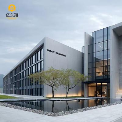 China Q235B Q355B Prefab Steel Frame Building with 30-50 Years Lifespan and High Intensity for Custom Design for sale