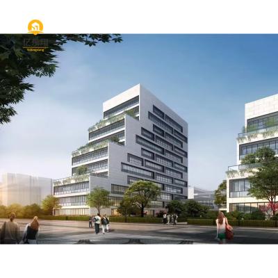 China Heavy Wind Resistance Steel Structure Building with 40-50 Years Frame Life Span and Hot Rolled H Steel Q355B for sale