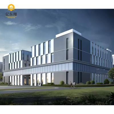 China Q355B Q235B Customizable Prefabricated Steel Frame Building with 50 Years Lifespan and Welded H-section for Industrial Use for sale