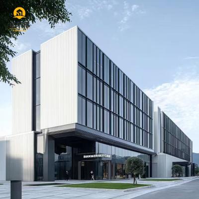 China Fireproof High Load Bearing Capacity Customizable Steel Frame Building Prefabricated Steel Structure for sale