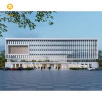 China High Seismic Zone Multi-Story Steel Frame Building with Customizable Design and Fast Assembly for sale