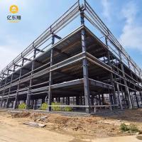 China Fire Retardant Prefabricated Steel Warehouse with Large Span and Easy To Assemble Design for sale