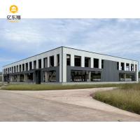 China Large Span Customizable Design Prefabricated Steel Frame Building with Thermal Insulation for sale