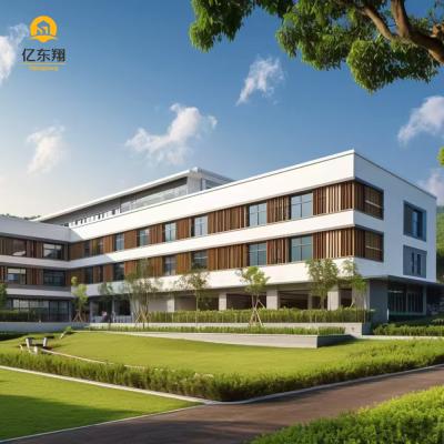 China Fire Retardant Q235B Q345B Steel Grade Prefabricated Steel Warehouse with Customized Design for sale