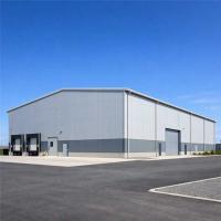 China Prefabricated Steel Frame Building with 50 Years Lifespan, Customizable Design, and Fast Construction for Warehouse and Factory for sale