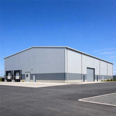 China Prefabricated Steel Frame Building with 50 Years Lifespan, Customizable Design, and Fast Construction for Warehouse and Factory for sale