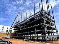 China 50 Years Lifespan Steel Structure Warehouse with Q235B/Q355B Steel and Customizable Dimensions for sale