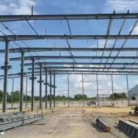China Steel structure warehouse building Prefabricated factory building for sale
