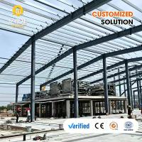China Custom Various Span Clear Span Design Prefabricated Steel Structure Warehouse with Q355 Q235B Material for sale