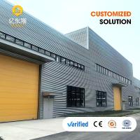 China Quick Installation Steel Frame Building with Large Clear Span and Low Maintenance Cost for sale