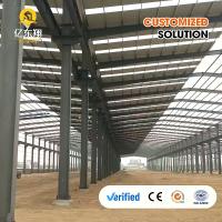 China Flexible Durable Prefabricated Steel Building Workshop with Optimal Space Utilization for sale
