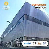 China Heavy Industrial Steel Structure Workshop with Galvanized Anti-Rust Coating and Earthquake-Resistant Design for Up to 10 Tons Load Capacity for sale