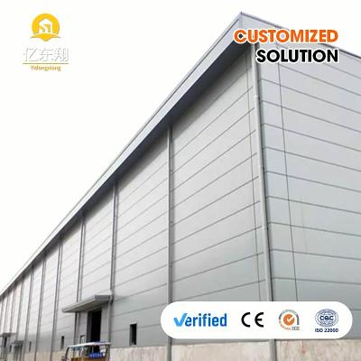 China Custom Steel Structure Warehouse Prefab Building Q235B Q355B Certified for sale