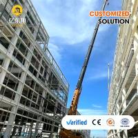 China Customized Design Prefabricated Steel Warehouse with 50 Years Lifespan and Excellent Insulation for sale