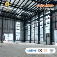 China Customized Design Prefabricated Steel Warehouse with 50 Years Lifespan and Excellent Insulation for sale