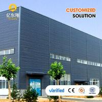China Prefabricated Steel Warehouse with Hot-dipped Galvanizing, Integrated Insulation Panels, and Welded H-section for Industrial Storage for sale